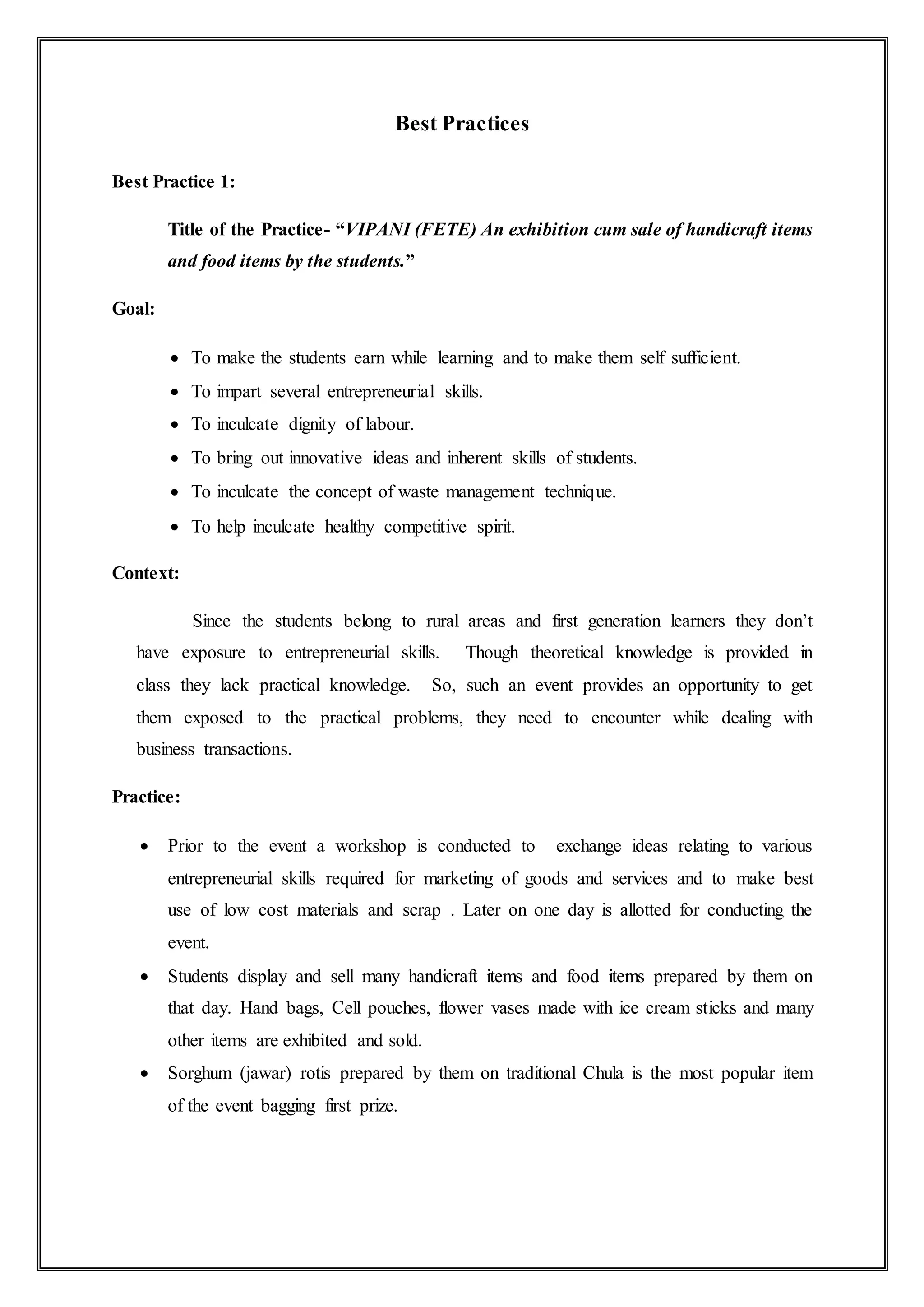 Best practices (1) | DOCX