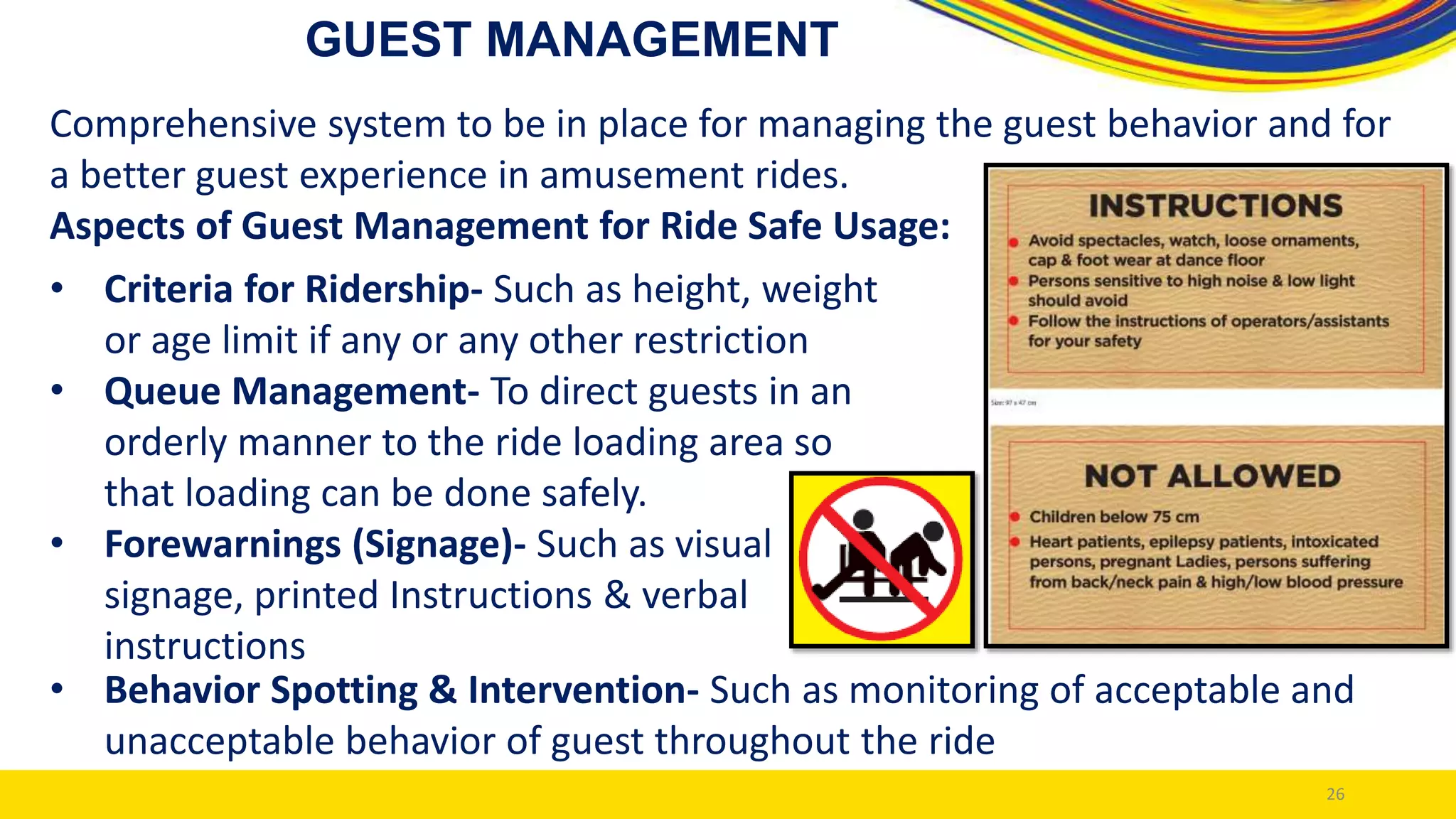 Best Practices Amusement Rides Operation & Maintenance | PPTX