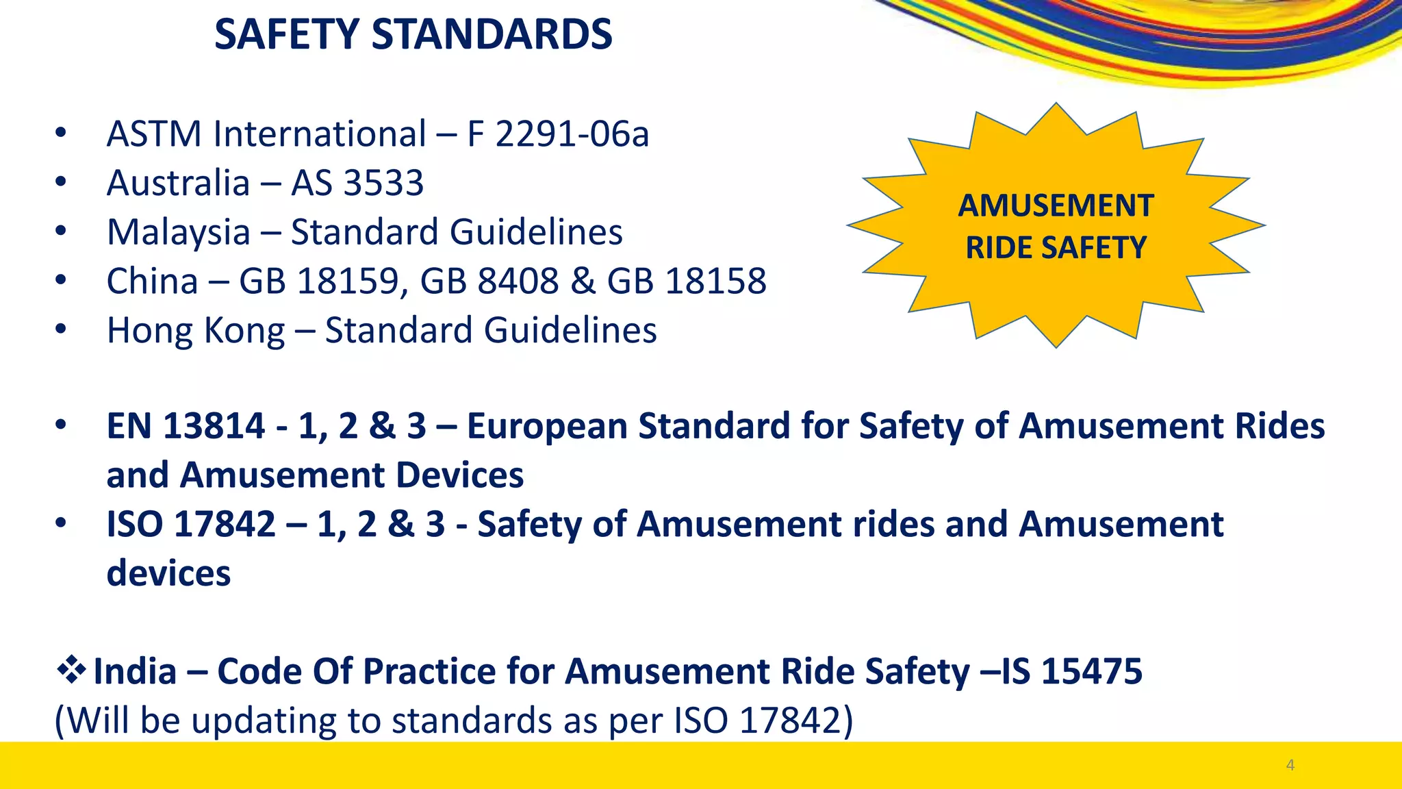 Best Practices Amusement Rides Operation & Maintenance | PPTX