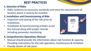 Best Practices Amusement Rides Operation & Maintenance | PPTX
