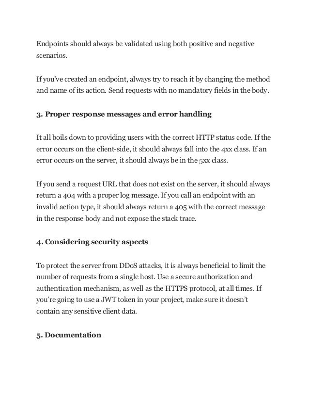 Best practices and advantages of REST APIs | PDF | Web Development ...