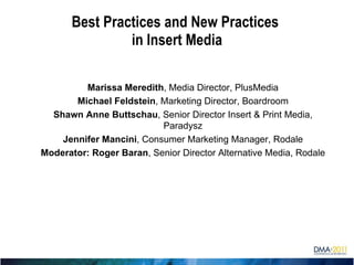 Best Practices and New Practices in Insert Media | PPT