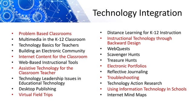 Best practices and trends for technology integration | PPT