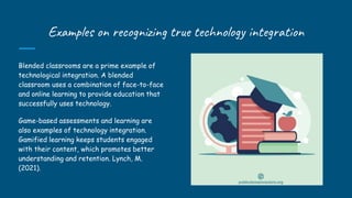 Best Practices and Trends for Technology Integration | PPT