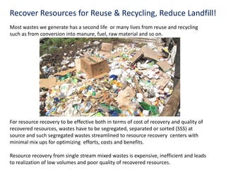 Best Practices Community Level SWM | PDF