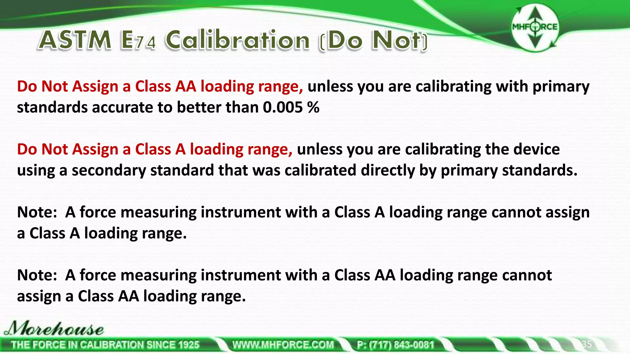 Force Measurement - Best load cell calibration practices | PPTX