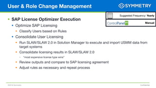 Best Practices for SAP Access Controls | Symmetry™ | PDF