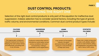 Best Practices for Applying Dust Control Products on Gravel Roads | PDF ...