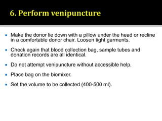 Best practices for blood donation | PPSX