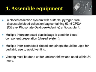 Best practices for blood donation | PPSX