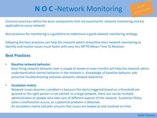 Best practices for building network operations center | PDF