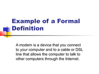 Best Practices for Creating Definitions in Technical Writing and ...