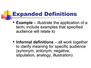 Best Practices for Creating Definitions in Technical Writing and ...