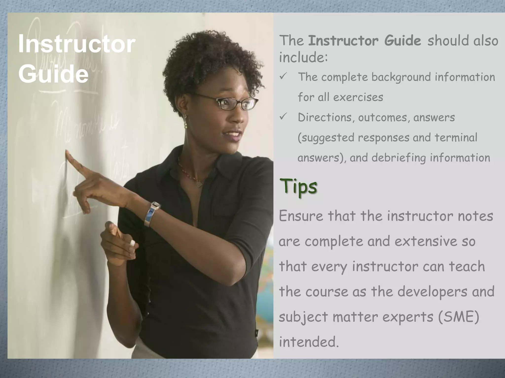 Best practices for developing ILT | PPTX