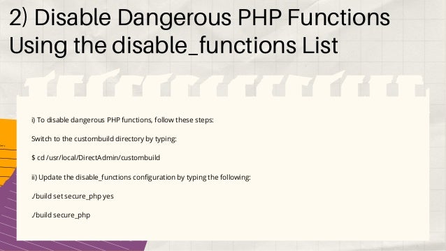 Best Practices For Direct Admin Security | PDF | Operating Systems | Computer Software and ...