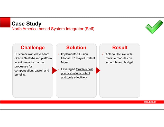 Best practices for fusion hcm cloud implementation | PPT
