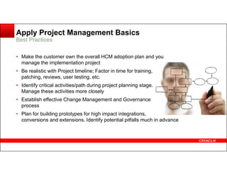 Best practices for fusion hcm cloud implementation | PDF