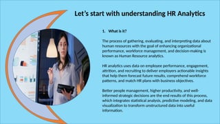 Best Practices for HR Analytics -MindCypress | PPT