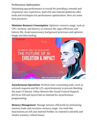 BEST PRACTICES FOR IOS AND ANDROID APP DEVELOPMENT -TECHGROPSE-MALAYSIA ...