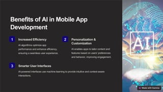 Transforming User Experiences: The Impact of AI in Modern Mobile App ...