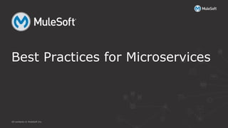Microservices Best Practices | PPTX