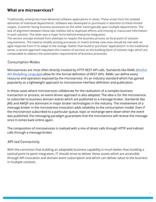 Microservices best practices: Integration platforms, APIs, and more | PDF | Computing ...