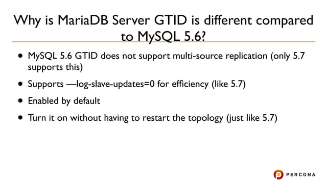 Best practices for MySQL High Availability Tutorial | PPT