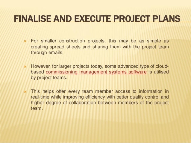 Best practices for new project commissioning | PDF