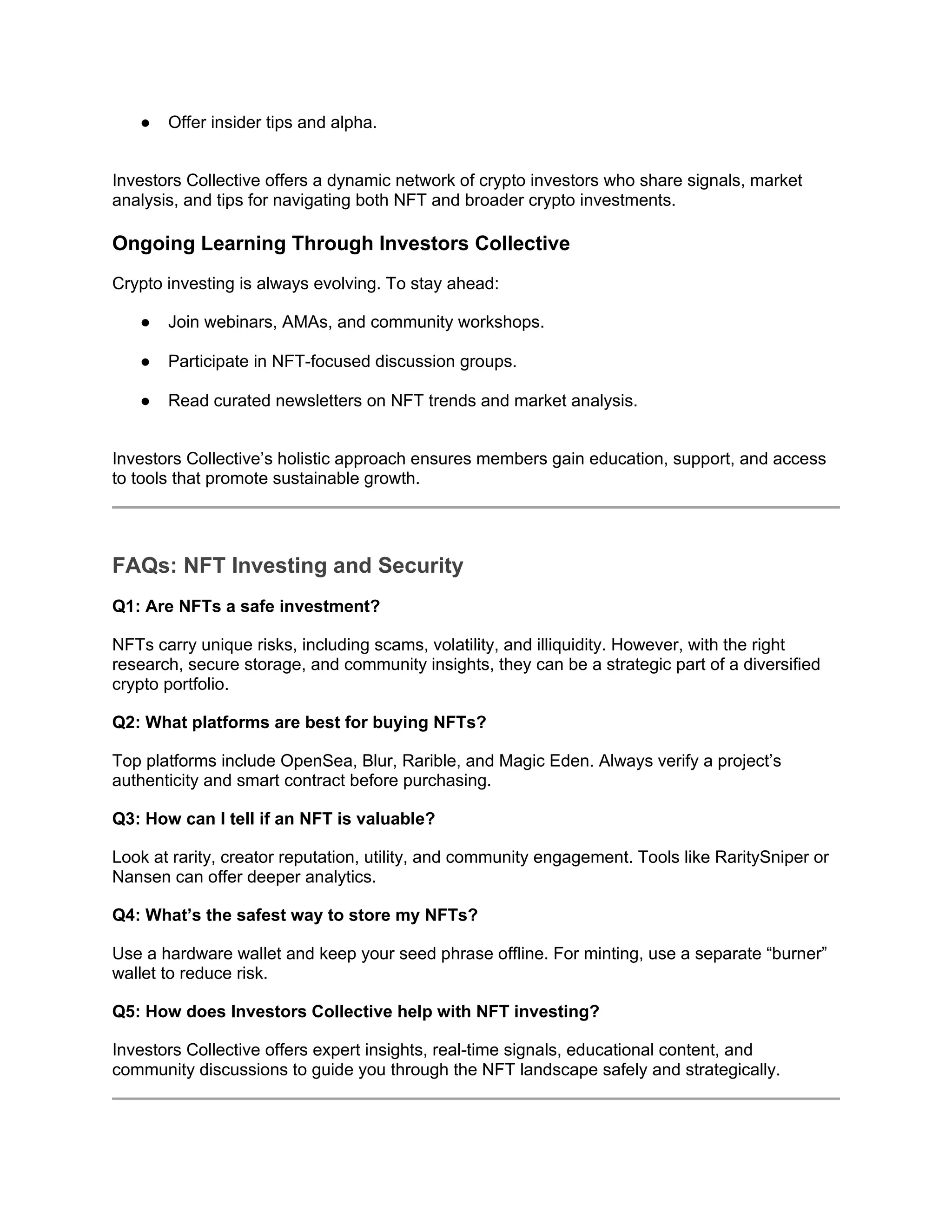 Best Practices for NFT Investing and Security.docx