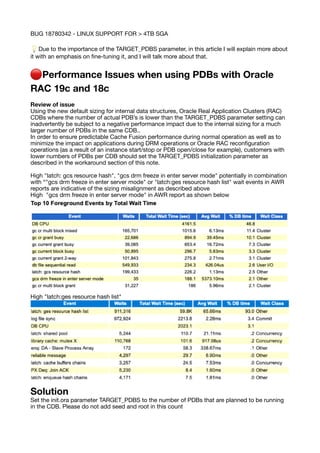 Best Practices for Oracle RAC DB with large SGA size | PDF