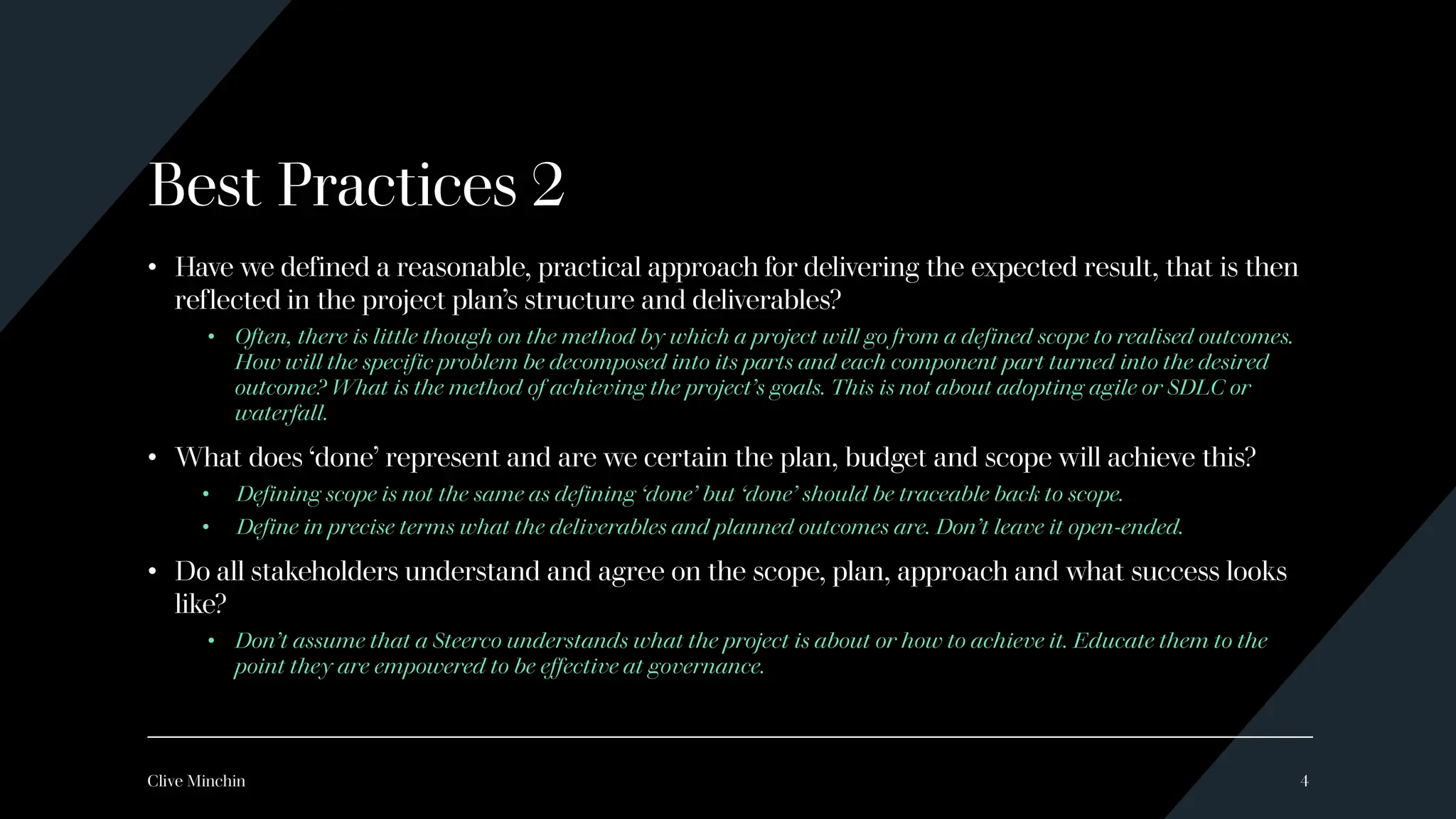 Best practices for project execution and delivery | PDF