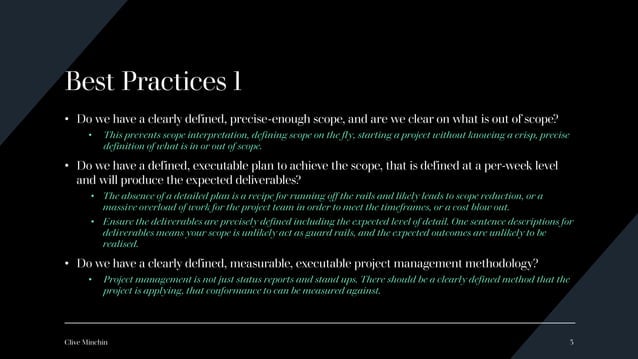Best practices for project execution and delivery | PDF | Business ...