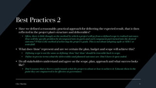Best practices for project execution and delivery | PDF