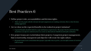 Best practices for project execution and delivery | PDF