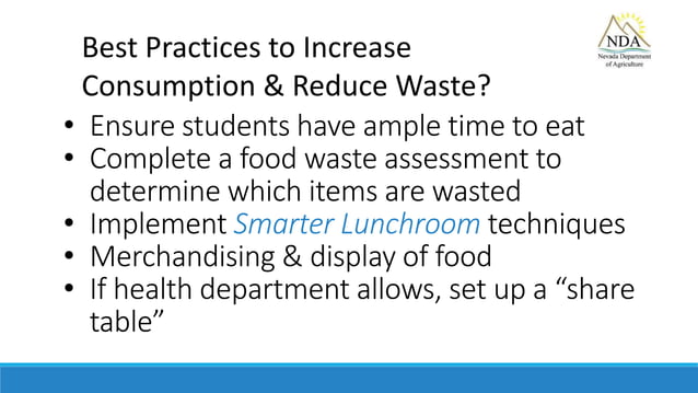 Best practices Reducing Food Cost & Food Waste | PPT