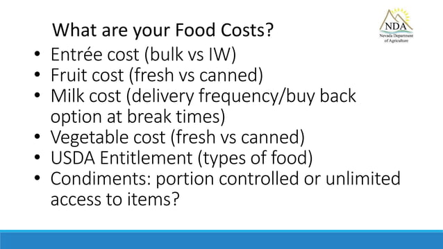 Best practices Reducing Food Cost & Food Waste | PPT