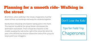 Best practices for school trips | PPTX