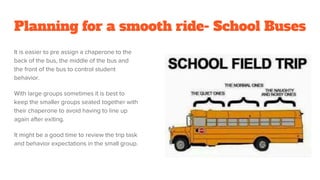 Best practices for school trips | PPTX
