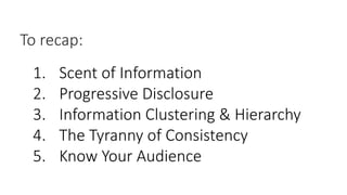 Best Practices for Simplifying User Experiences | PPT