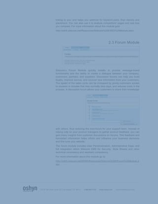 Oshyn Best Practices For Sitecore CMS | PDF