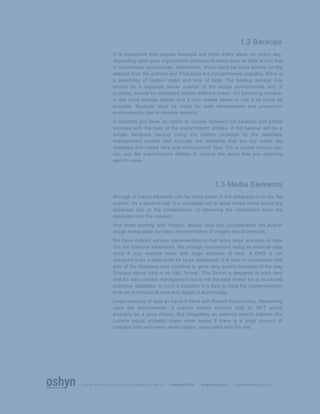 Oshyn Best Practices For Sitecore CMS | PDF