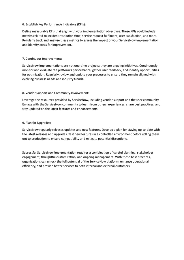 Best Practices for Successful ServiceNow Implementation with DxSherpa Technologies.pdf ...