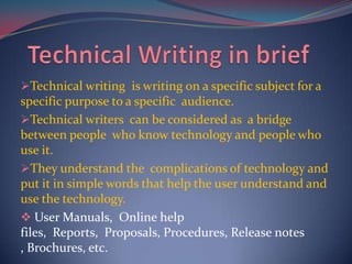 Best practices in Technical Writing | PPT