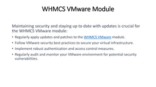 Best Practices for Using WHMCS GST, VMware, and Cloudflare Modules Tips ...