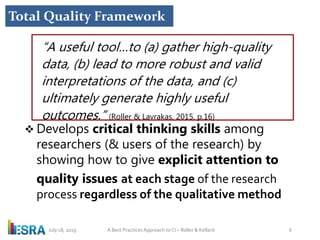 A best practices approach to cognitive interviewing | PPTX