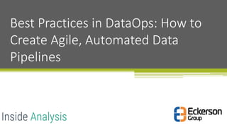Best practices in data ops | PDF