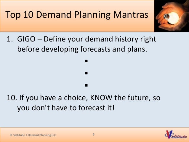 Best Practices In Demand Planning and Sales Forecasting - Valtitude | PPTX