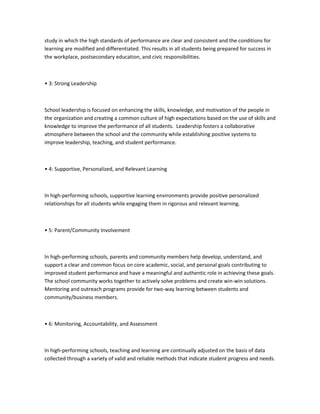 Best practices in education | PDF