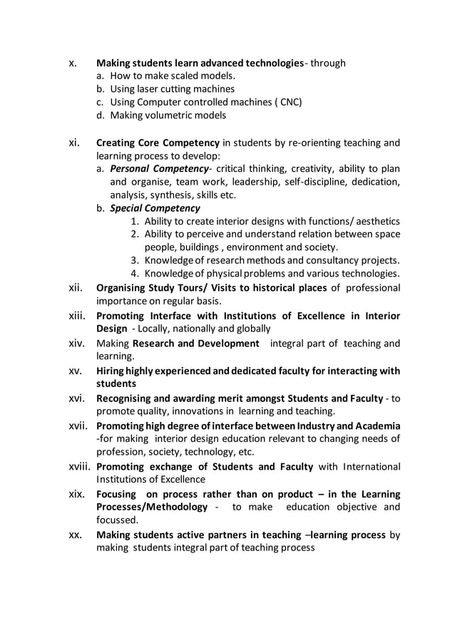 Best practices in interior design learning | PDF