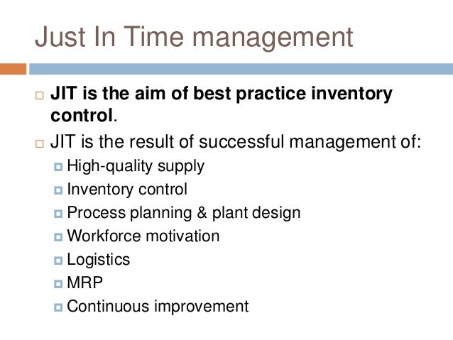 Best practices in Inventory Management